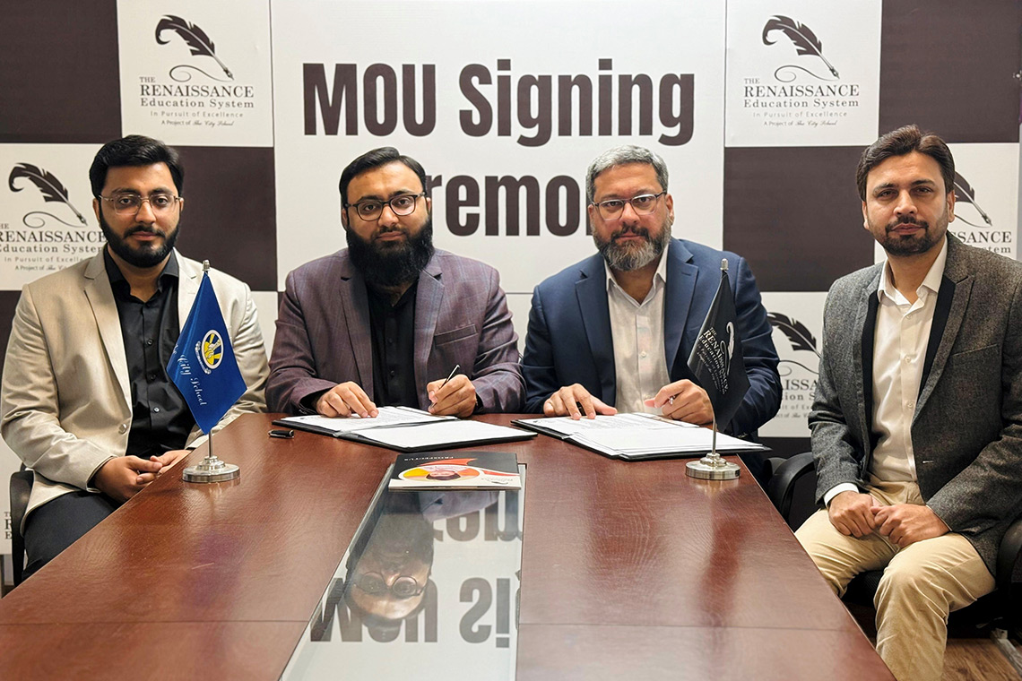 MOU Signing – Sukkur - The Renaissance Education System (TRES)